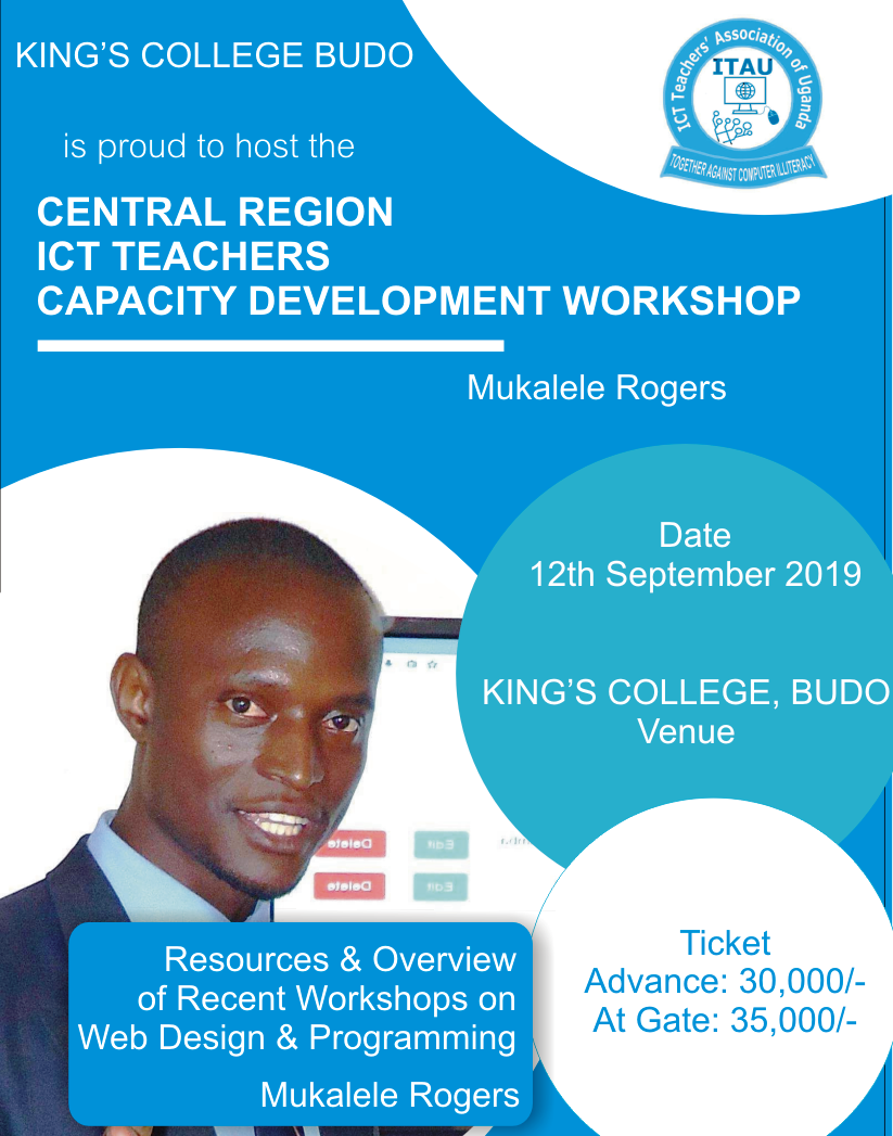 Climax of 2019 ICT Teachers Capacity Development Workshops is this ...
